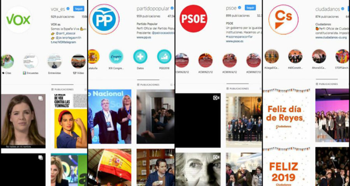 Vox suma más seguidores en Instagram que PP, Ciudadanos y PSOE juntos ...