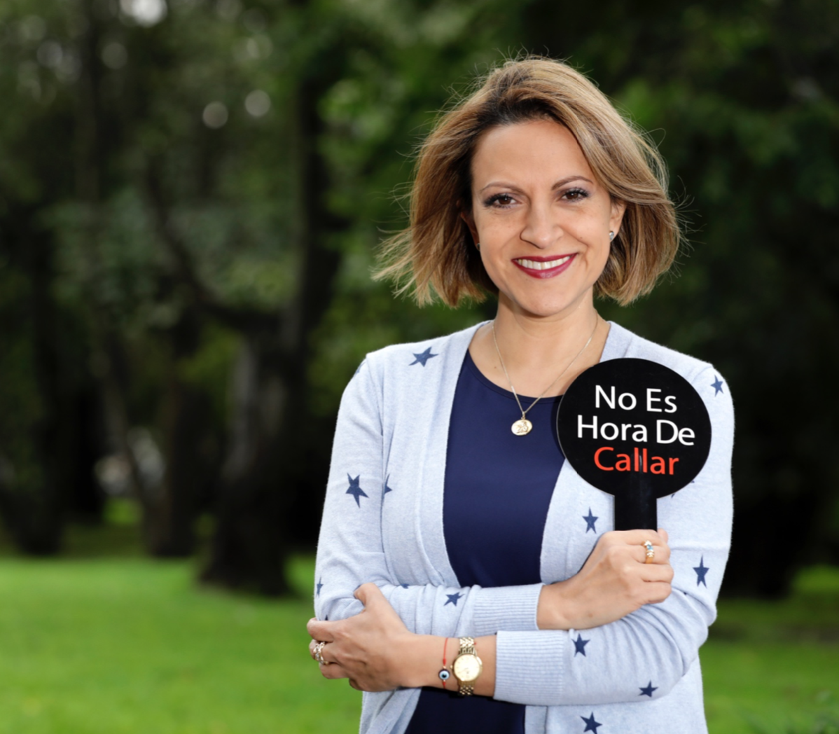 La periodista colombiana Jineth Bedoya Lima recibe la Pluma de Oro de ...
