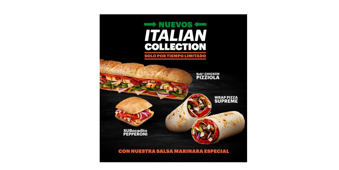 Subway presenta Italian Collection, tres nuevas recetas inspiradas en ...