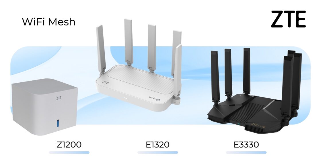 ZTE TRAE A ESPAÑA TRES ROUTERS WIFI MESH PARA POPULARIZAR UNA SMART ...