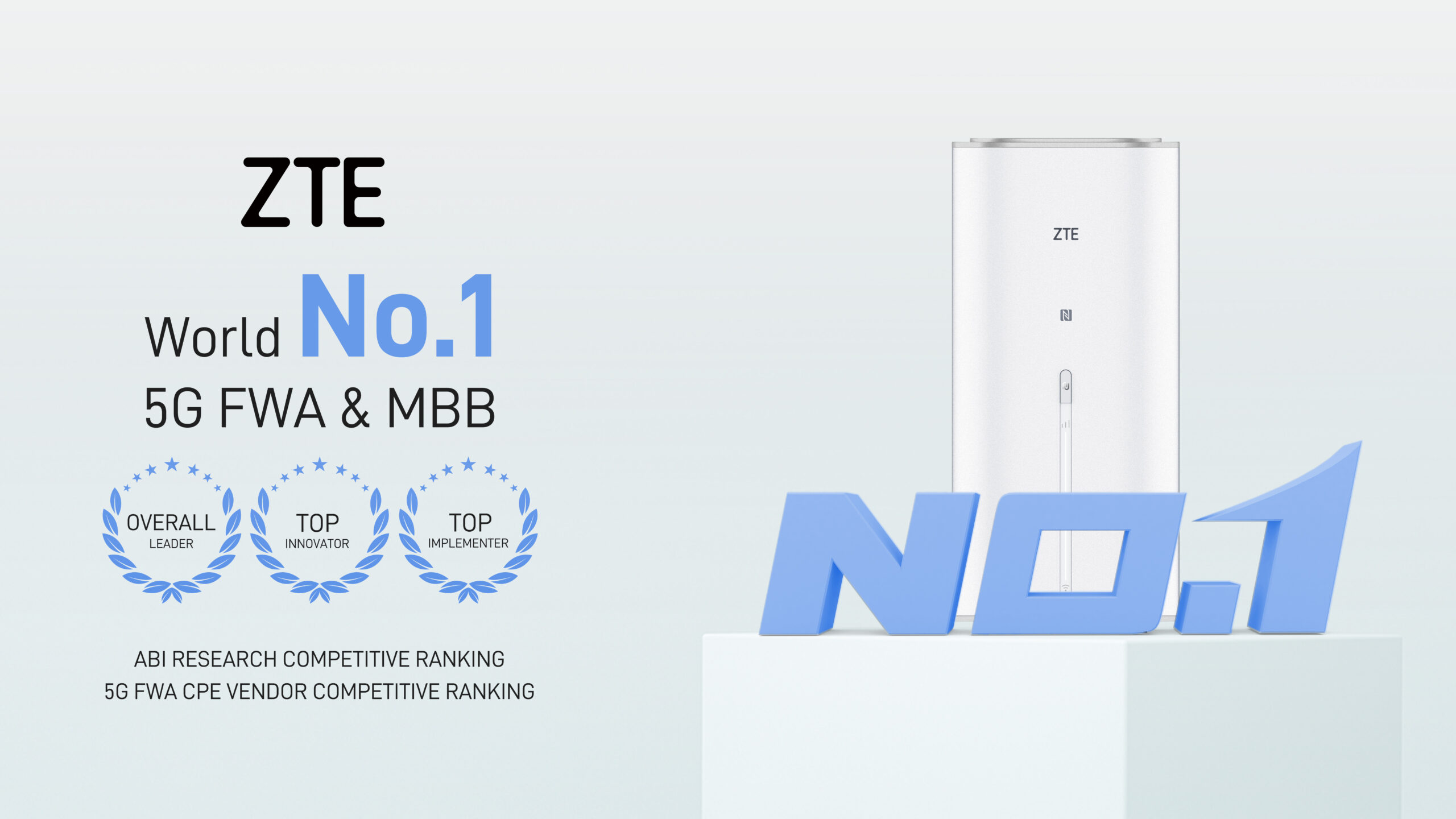 ZTE líder mundial en innovación e implantación de FWA 5G | PR Noticias