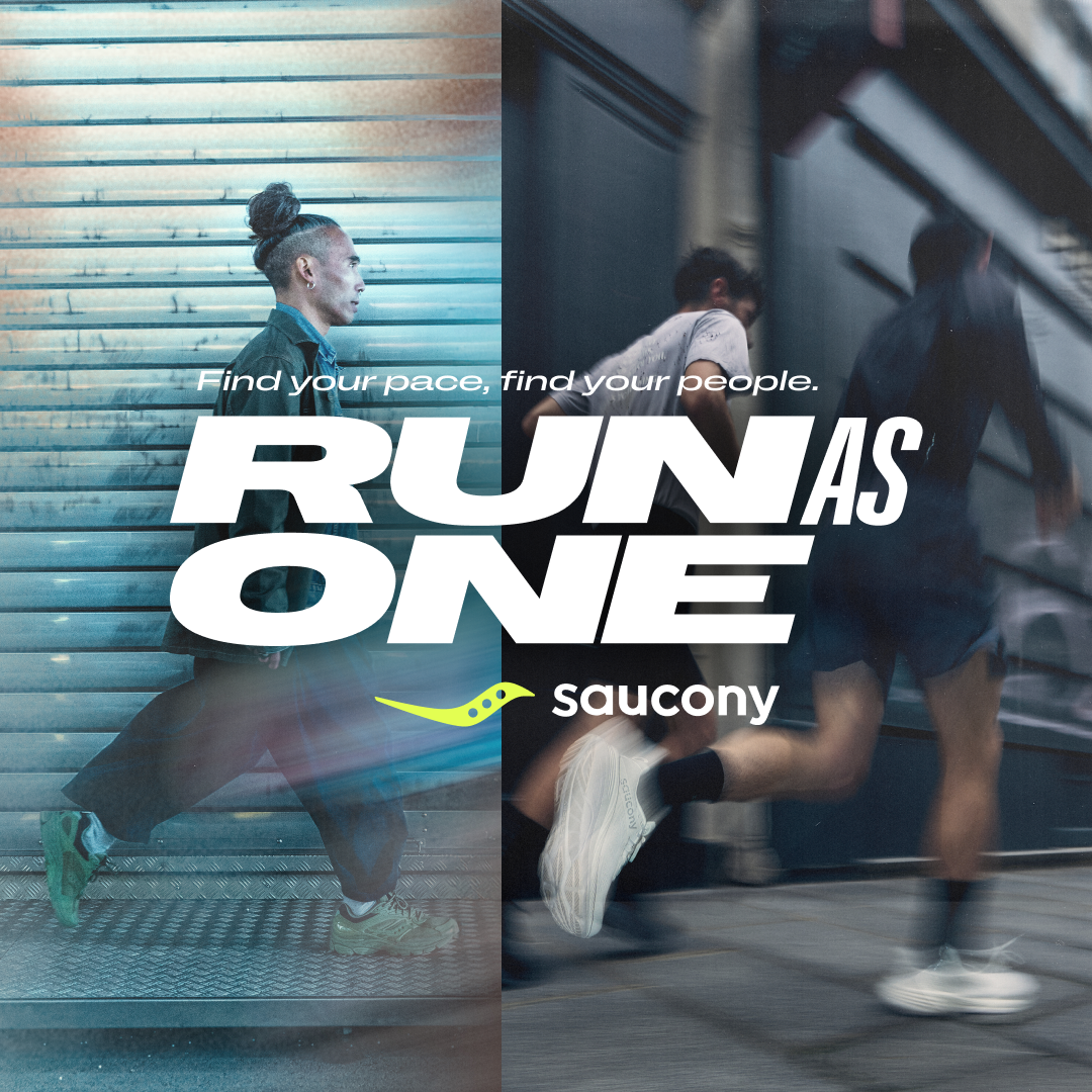 Saucony lanza su campaña global “Run as One"